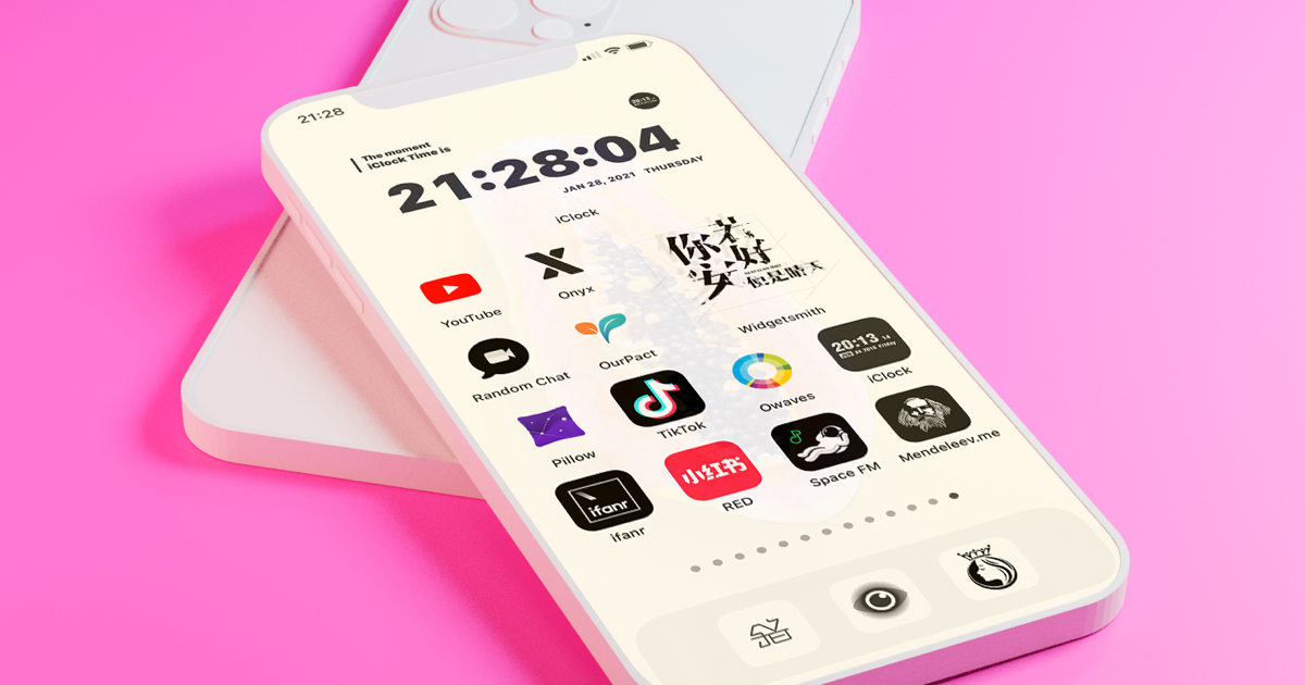 iClock 社区 - 一款能够「满足“挑剔”的翻页时钟与任务闹钟」，设计极简化，支持自定义配色，手势操作。 | A Nice ...